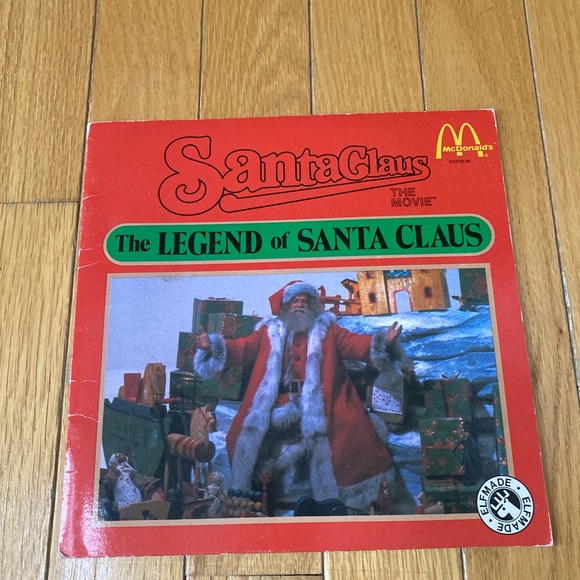 McDonald's | Holiday | Vintage Christmas Santa Book | Poshmark